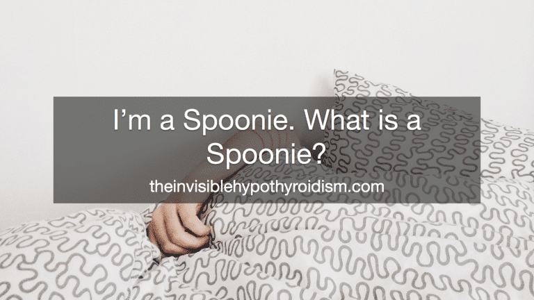 Being a Spoonie With Thyroid Disease
