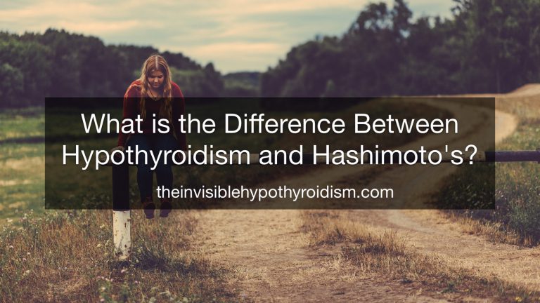 What is the Difference Between Hypothyroidism and Hashimoto's? - The Invisible Hypothyroidism