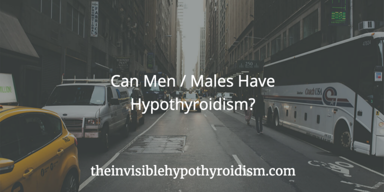 Symptoms and Signs of Hypothyroidism in Men