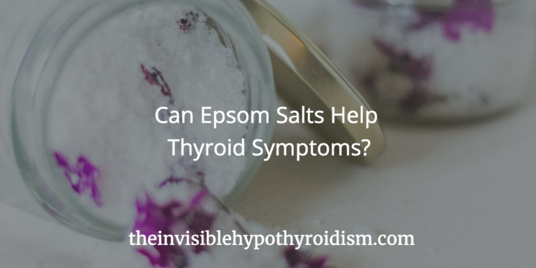 Are Epsom Salts Good for Hypothyroidism?