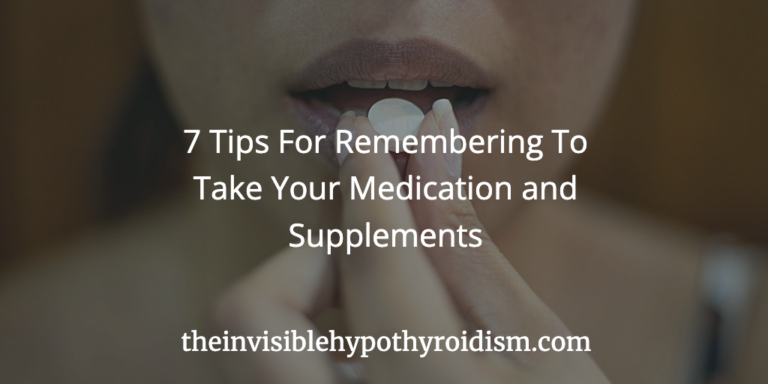 7 Tips For Remembering To Take Your Medication and Supplements - The ...